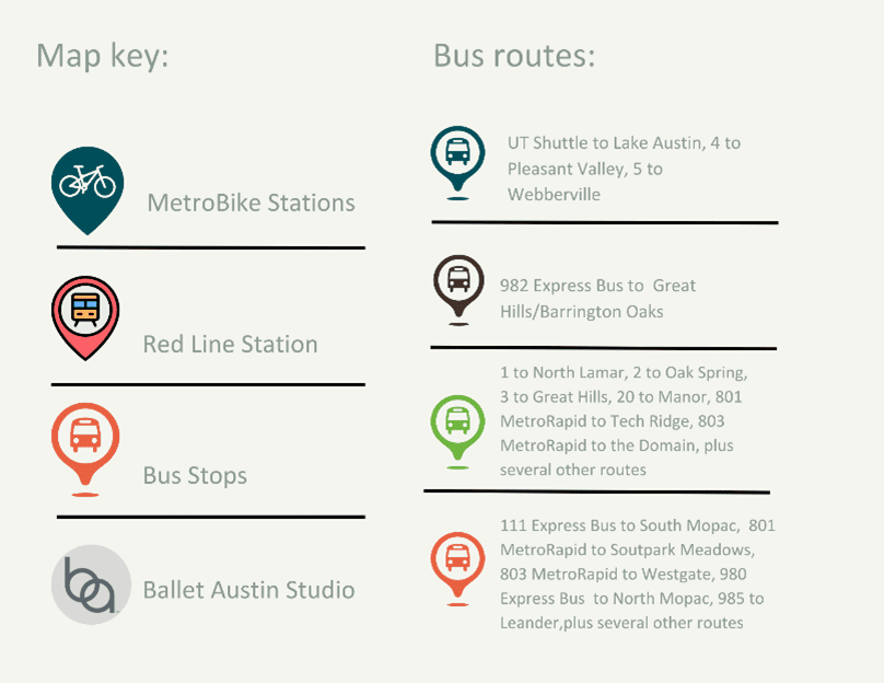 Parking & Directions | Butler Dance Education Center - Ballet Austin